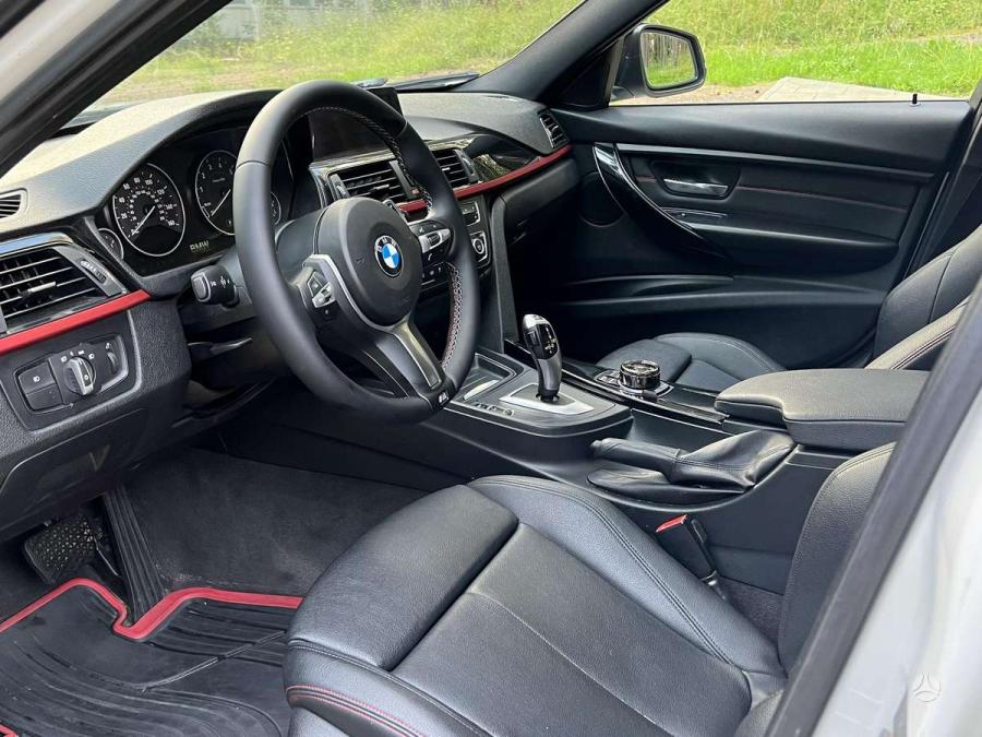 White BMW 328 2013 in Vilnius, with an engine capacity of 2.00 L and mileage of 250 thousand km for 10300 €, photo 9 on AUTOMOTO.COM.LV