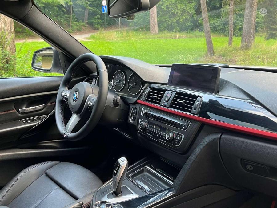 White BMW 328 2013 in Vilnius, with an engine capacity of 2.00 L and mileage of 250 thousand km for 10300 €, photo 26 on AUTOMOTO.COM.LV