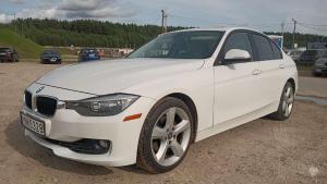 White BMW 328 2014 in Vilnius, with an engine capacity of 2.00 L and mileage of 192 thousand km for 10750 €, photo 5 on AUTOMOTO.COM.LV