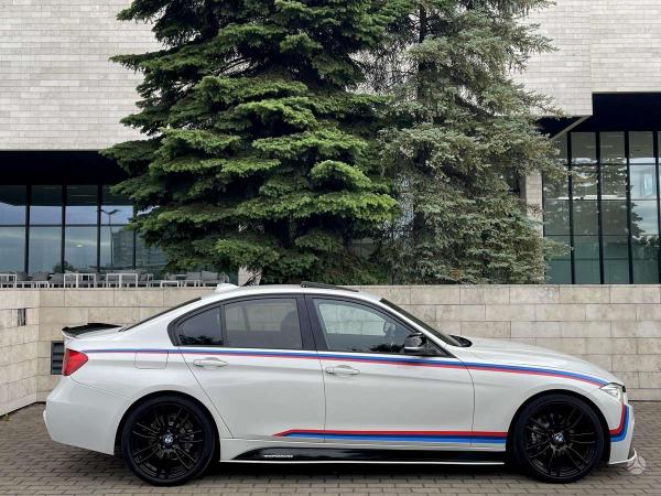 White BMW 328 2014 in Vilnius, with an engine capacity of 2.00 L and mileage of 260 thousand km for 11100 €, photo 8 on AUTOMOTO.COM.LV