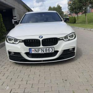 White BMW 328 2014 in Vilnius, with an engine capacity of 2.00 L and mileage of 289 thousand km for 13500 €, photo 3 on AUTOMOTO.COM.LV