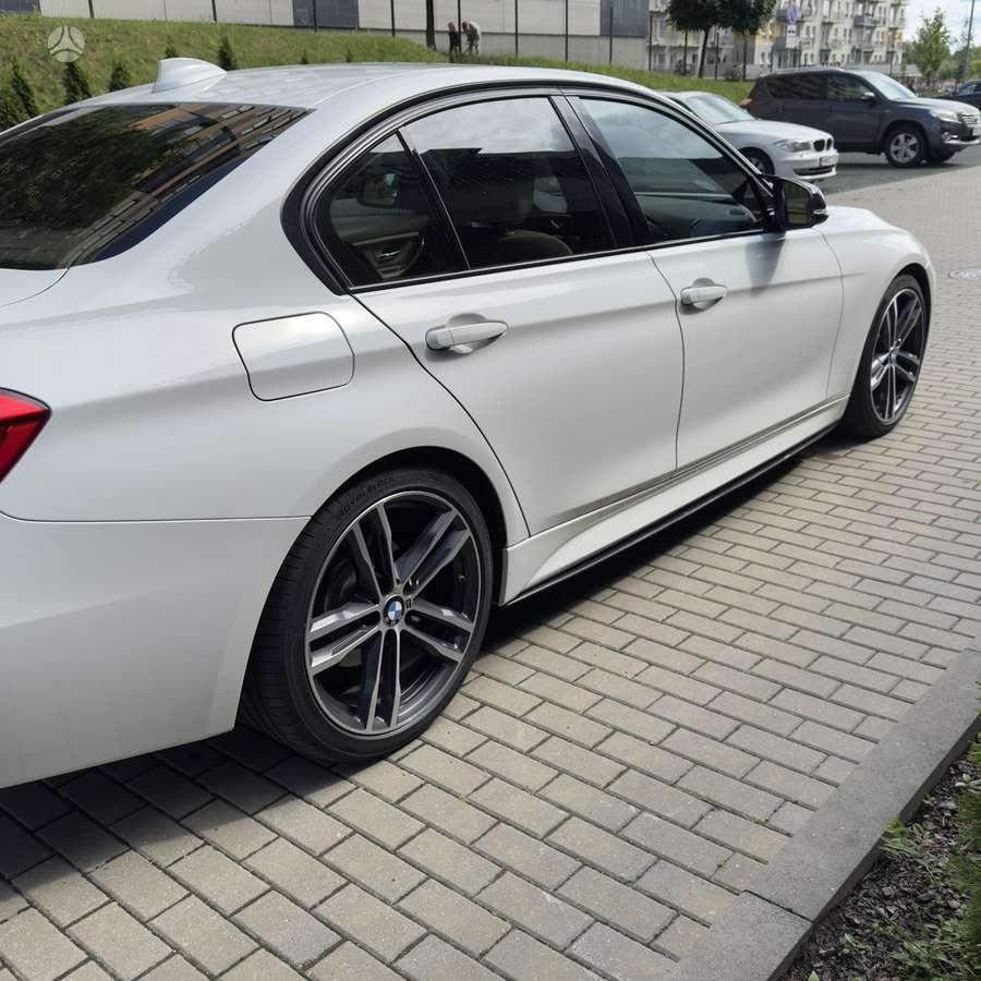 White BMW 328 2014 in Vilnius, with an engine capacity of 2.00 L and mileage of 289 thousand km for 13500 €, photo 5 on AUTOMOTO.COM.LV