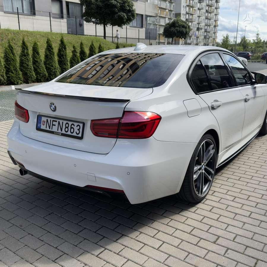 White BMW 328 2014 in Vilnius, with an engine capacity of 2.00 L and mileage of 289 thousand km for 13500 €, photo 6 on AUTOMOTO.COM.LV