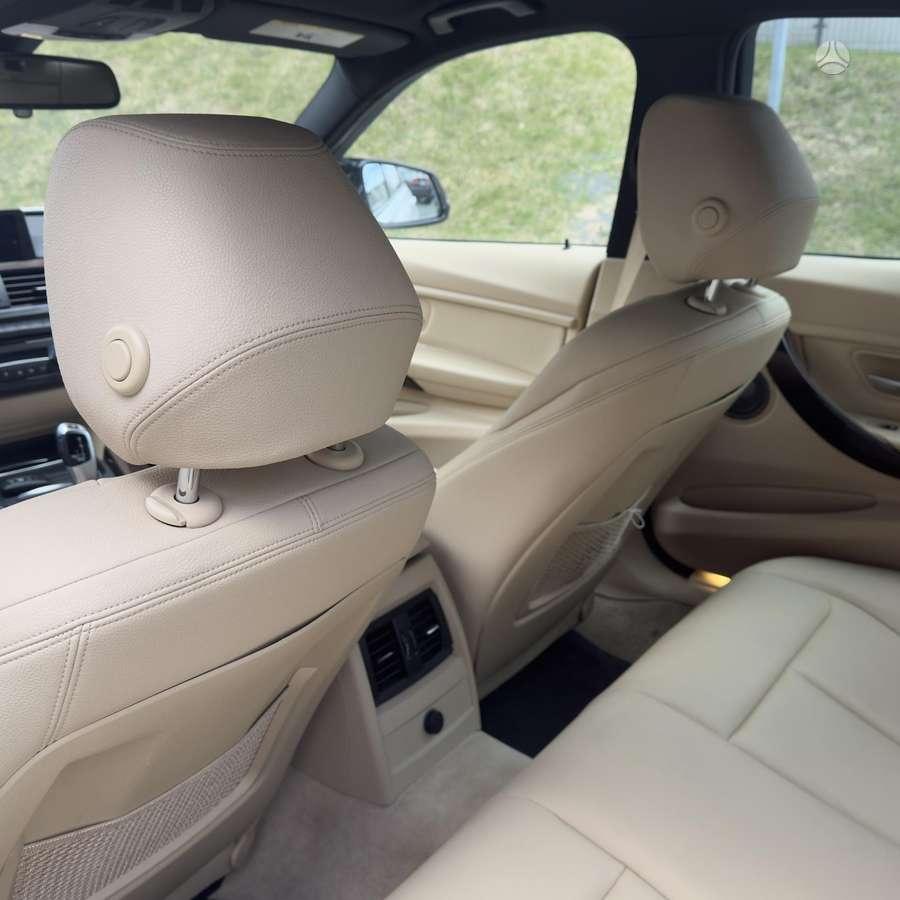 White BMW 328 2014 in Vilnius, with an engine capacity of 2.00 L and mileage of 289 thousand km for 13500 €, photo 17 on AUTOMOTO.COM.LV