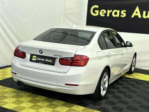 White BMW 328 2015 in Vilnius, with an engine capacity of 2.00 L and mileage of 186 thousand km for 9450 €, photo 5 on AUTOMOTO.COM.LV