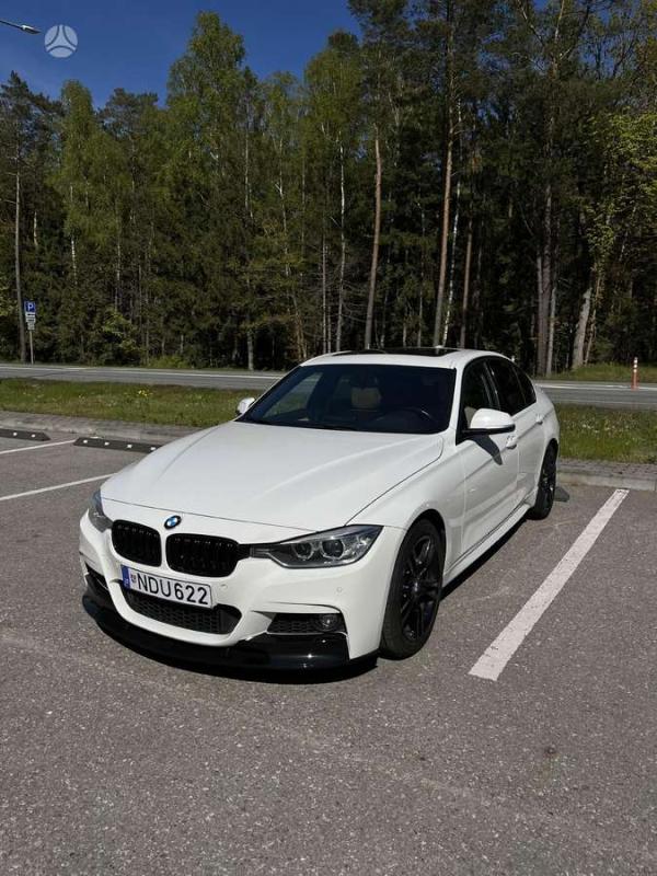 White BMW 328 2015 in Klaipeda, with an engine capacity of 2.00 L and mileage of 134 thousand km for 12400 €, photo 1 on AUTOMOTO.COM.LV