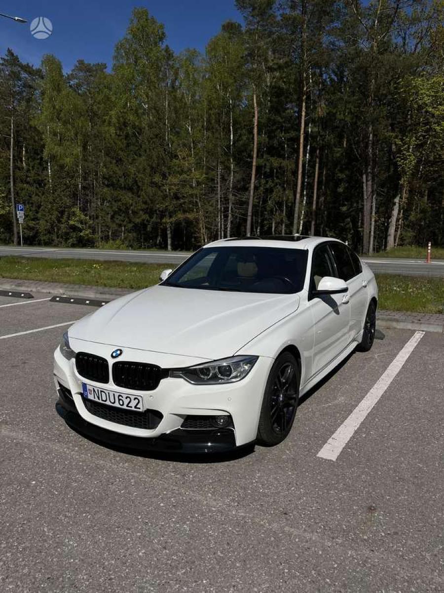 White BMW 328 2015 in Klaipeda, with an engine capacity of 2.00 L and mileage of 134 thousand km for 12400 €, photo 1 on AUTOMOTO.COM.LV
