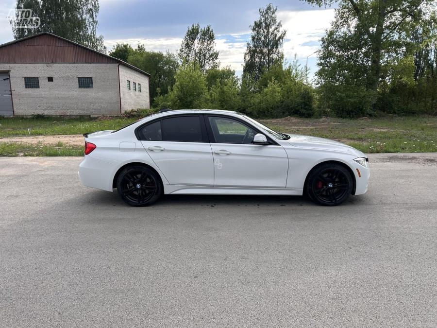 White BMW 328 2015 in Panevezys, with an engine capacity of 2.00 L and mileage of 237 thousand km for 11500 €, photo 5 on AUTOMOTO.COM.LV