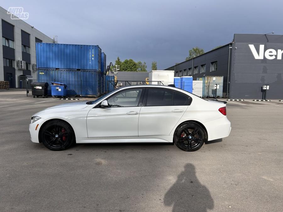 White BMW 328 2015 in Panevezys, with an engine capacity of 2.00 L and mileage of 237 thousand km for 11500 €, photo 9 on AUTOMOTO.COM.LV