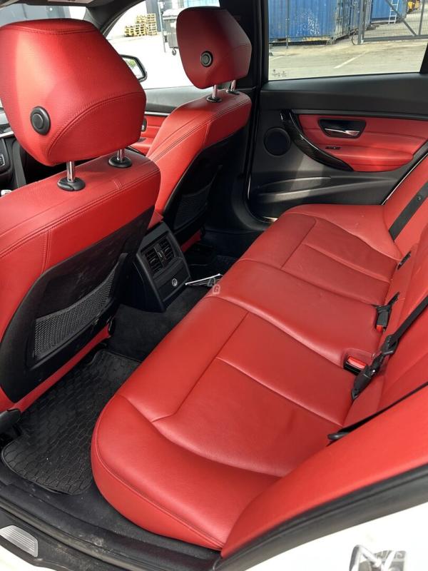 White BMW 328 2015 in Panevezys, with an engine capacity of 2.00 L and mileage of 237 thousand km for 11500 €, photo 10 on AUTOMOTO.COM.LV