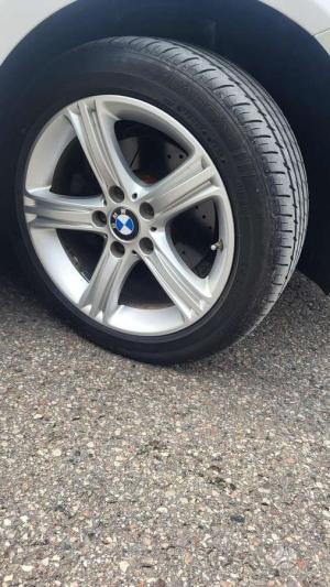 White BMW 328 2015 in Vilnius, with an engine capacity of 2.00 L and mileage of 218 thousand km for 10500 €, photo 20 on AUTOMOTO.COM.LV