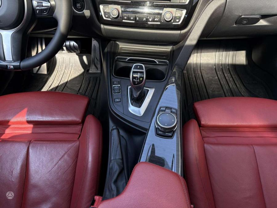 White BMW 328 2016 in Vilnius, with an engine capacity of 2.00 L and mileage of 259 thousand km for 11490 €, photo 24 on AUTOMOTO.COM.LV