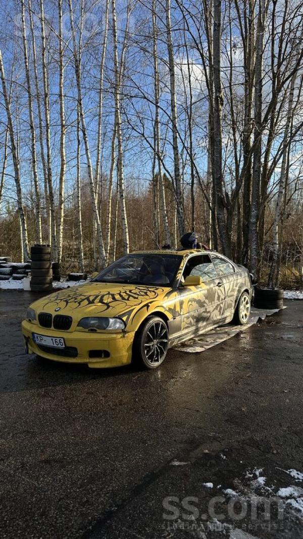 Желтый БМВ 328 1999 в Рига, объемом двигателя 2.80 л и пробегом 0 тыс. км за 4500 €, фото 2 на AUTOMOTO.COM.LV