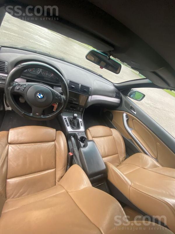 Black BMW 330 2005 in Riga, with an engine capacity of 3.00 L and mileage of 392 thousand km for 7700 €, photo 7 on AUTOMOTO.COM.LV