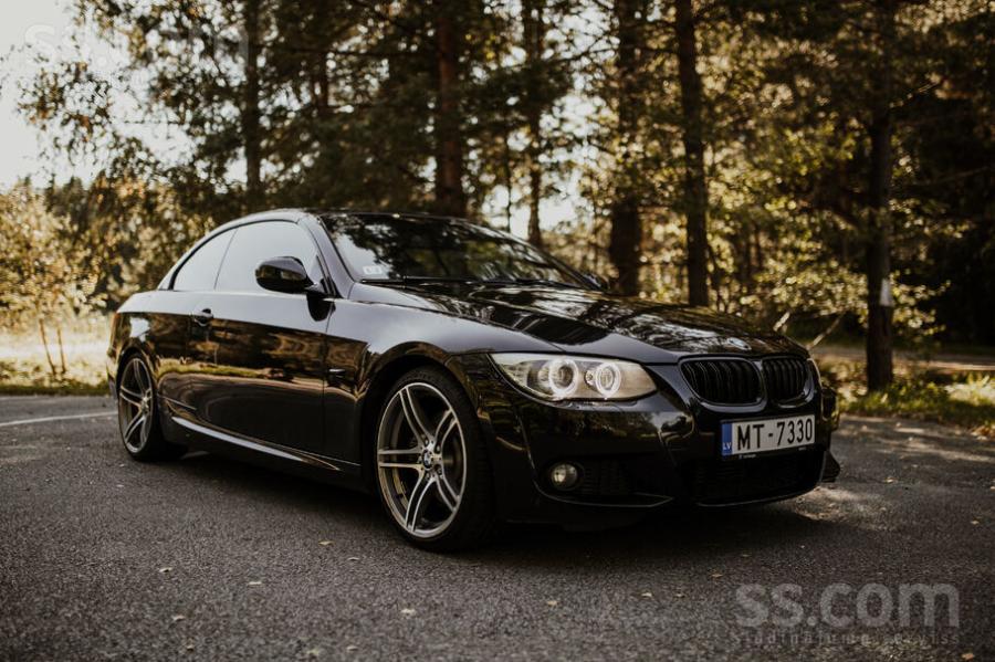 Black BMW 330 2011 in Riga, with an engine capacity of 3.00 L and mileage of 0 thousand km for 11990 €, photo 1 on AUTOMOTO.COM.LV