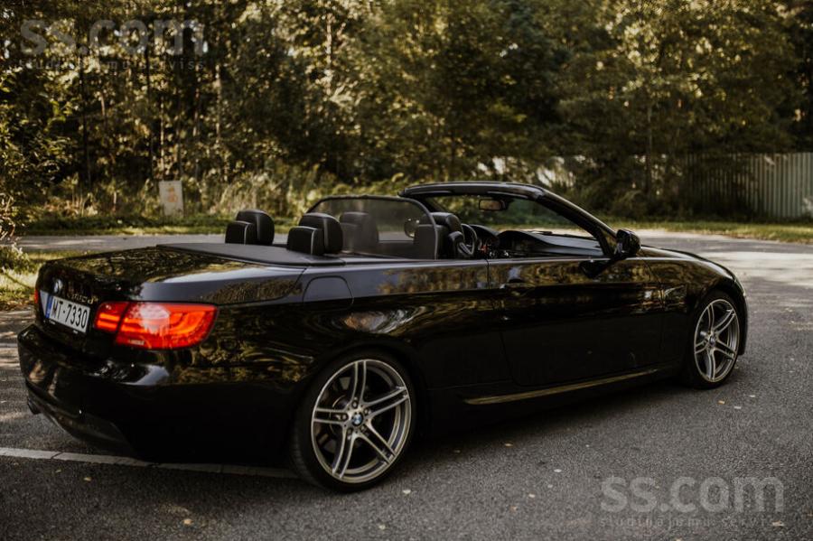 Black BMW 330 2011 in Riga, with an engine capacity of 3.00 L and mileage of 0 thousand km for 11990 €, photo 7 on AUTOMOTO.COM.LV