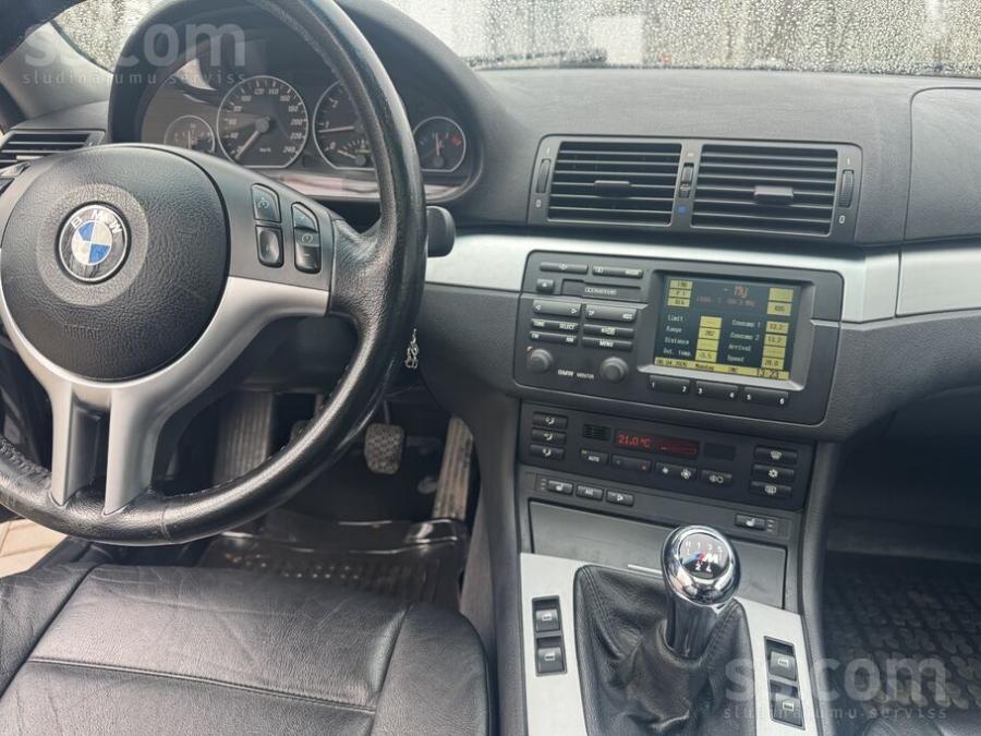 Melns BMW 330 2001 Rīga, ar dzinēja tilpumu 3.00 L un nobraukumu 283 tūkst. km par 3950 €, foto 13 vietnē AUTOMOTO.COM.LV