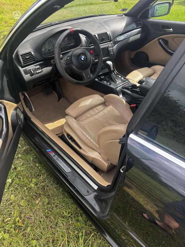 Black BMW 330 2005 in Vilnius, with an engine capacity of 2.99 L and mileage of 275 thousand km for 5200 €, photo 8 on AUTOMOTO.COM.LV