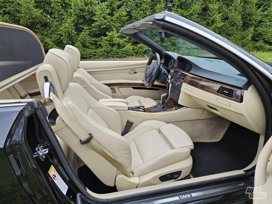 Black BMW 330 2007 in Vilnius, with an engine capacity of 3.00 L and mileage of 309 thousand km for 8800 €, photo 17 on AUTOMOTO.COM.LV