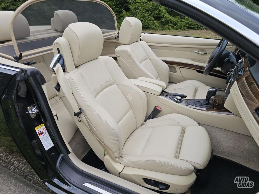 Black BMW 330 2007 in Vilnius, with an engine capacity of 3.00 L and mileage of 309 thousand km for 8800 €, photo 18 on AUTOMOTO.COM.LV