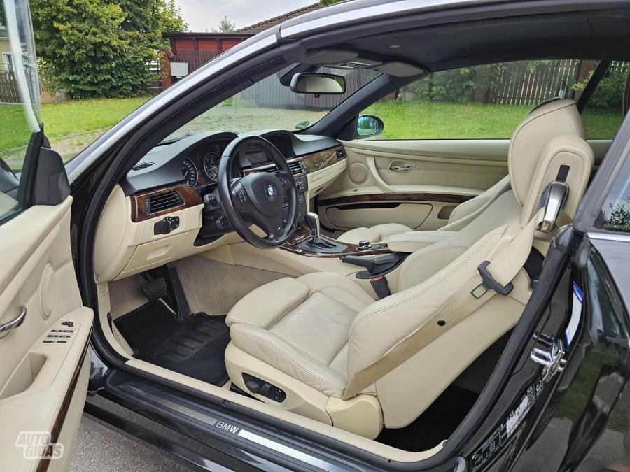 Black BMW 330 2007 in Vilnius, with an engine capacity of 3.00 L and mileage of 309 thousand km for 8800 €, photo 19 on AUTOMOTO.COM.LV