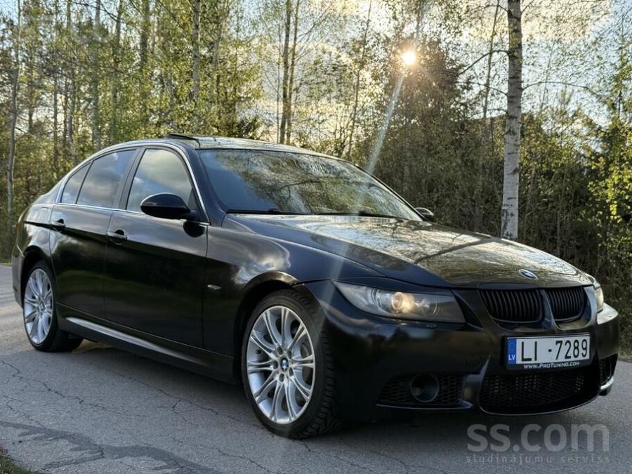 Melns BMW 330 2007 Rīga, ar dzinēja tilpumu 3.00 L un nobraukumu 266 tūkst. km par 4250 €, foto 1 vietnē AUTOMOTO.COM.LV