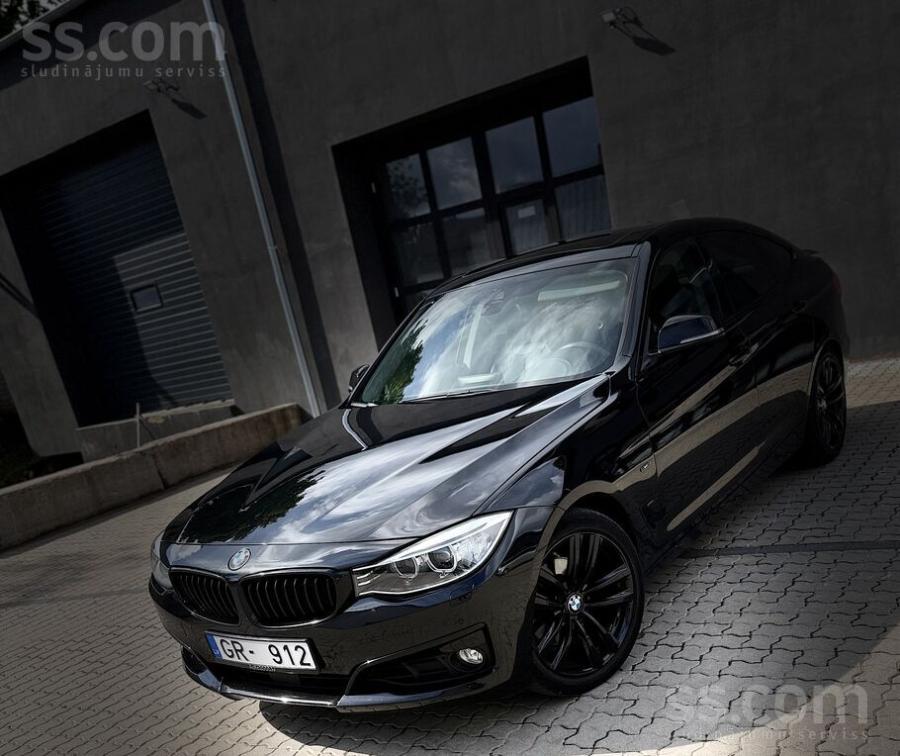 Black BMW 330 2014 in Kuldiga, with an engine capacity of 3.00 L and mileage of 207 thousand km for 15100 €, photo 1 on AUTOMOTO.COM.LV