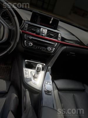 Black BMW 330 2014 in Kuldiga, with an engine capacity of 3.00 L and mileage of 207 thousand km for 15100 €, photo 7 on AUTOMOTO.COM.LV