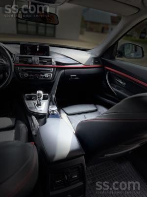 Black BMW 330 2014 in Kuldiga, with an engine capacity of 3.00 L and mileage of 207 thousand km for 15100 €, photo 10 on AUTOMOTO.COM.LV