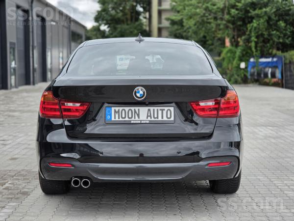 Black BMW 330 2015 in Liepaja, with an engine capacity of 3.00 L and mileage of 224 thousand km for 13290 €, photo 7 on AUTOMOTO.COM.LV