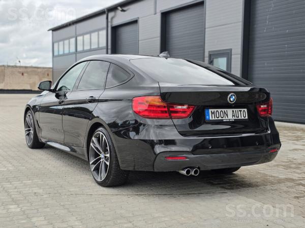 Black BMW 330 2015 in Liepaja, with an engine capacity of 3.00 L and mileage of 224 thousand km for 13290 €, photo 8 on AUTOMOTO.COM.LV