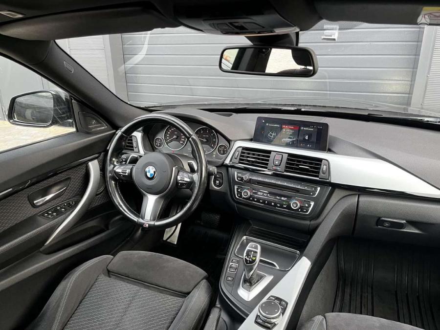 Black BMW 330 2016 in Vilnius, with an engine capacity of 2.99 L and mileage of 200 thousand km for 13590 €, photo 12 on AUTOMOTO.COM.LV