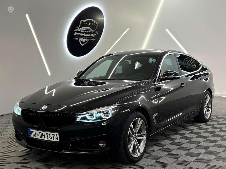 Black BMW 330 2018 in Marijampole, with an engine capacity of 2.99 L and mileage of 202 thousand km for 15999 €, photo 6 on AUTOMOTO.COM.LV