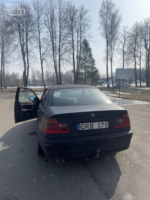Black BMW 330 1999 in Taurage, with an engine capacity of 3.00 L and mileage of 450 thousand km for 600 €, photo 5 on AUTOMOTO.COM.LV