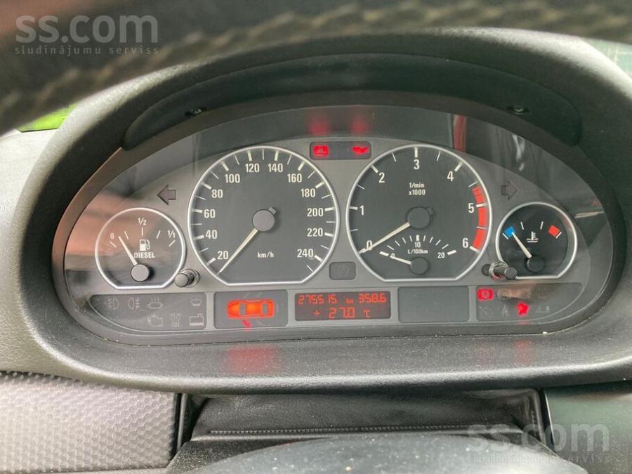 Melns BMW 330 1999 Daugavpils, ar dzinēja tilpumu 3.00 L un nobraukumu 277 tūkst. km par 3000 €, foto 18 vietnē AUTOMOTO.COM.LV