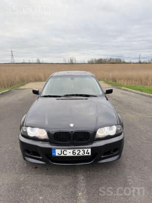 Black BMW 330 2000 in Liepaja, with an engine capacity of 3.00 L and mileage of 384 thousand km for 2100 €, photo 2 on AUTOMOTO.COM.LV