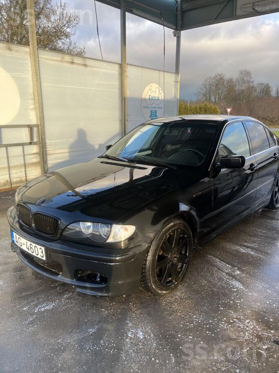 Black BMW 330 2001 in Riga, with an engine capacity of 3.00 L and mileage of 430 thousand km for 2600 €, photo 3 on AUTOMOTO.COM.LV