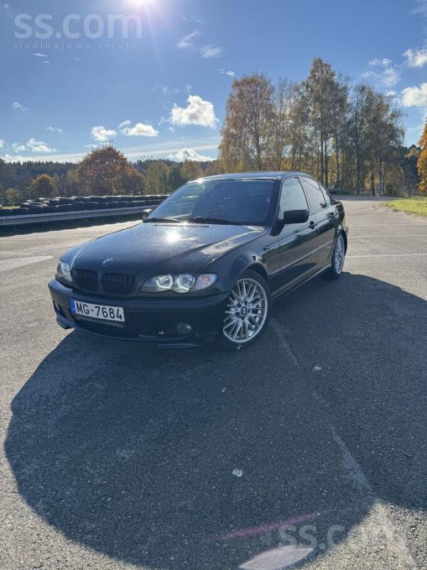 Black BMW 330 2001 in Valmiera, with an engine capacity of 3.00 L and mileage of 336 thousand km for 2600 €, photo 1 on AUTOMOTO.COM.LV
