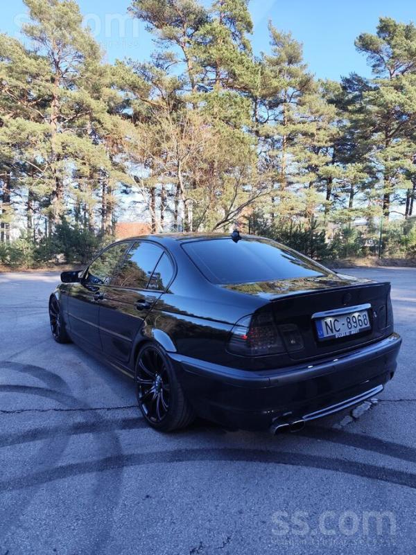 Black BMW 330 2002 in Ventspils, with an engine capacity of 3.00 L and mileage of 358 thousand km for 10000 €, photo 6 on AUTOMOTO.COM.LV