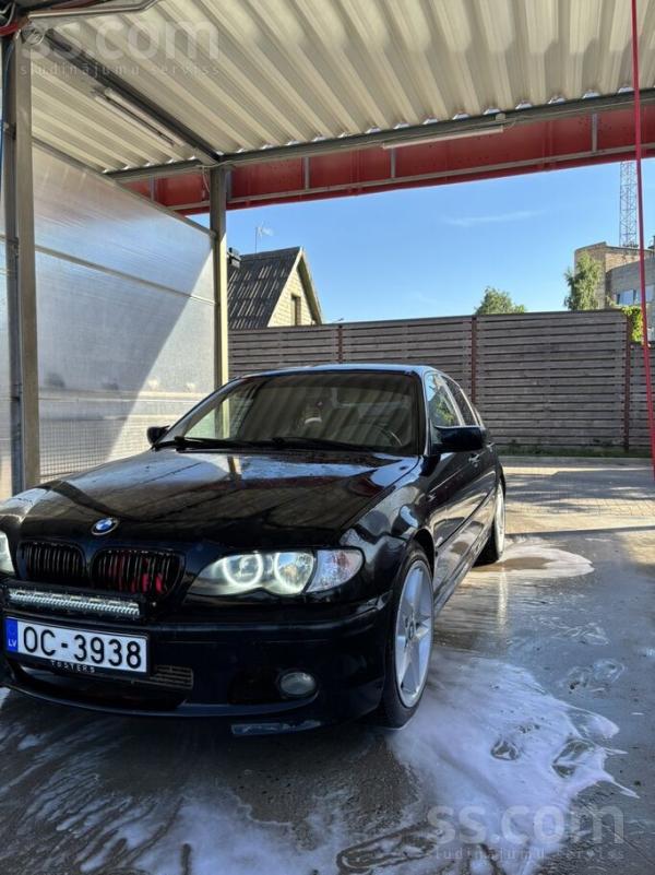 Black BMW 330 2002 in Jekabpils, with an engine capacity of 3.00 L and mileage of 465 thousand km for 2800 €, photo 4 on AUTOMOTO.COM.LV