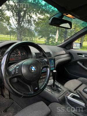 Black BMW 330 2002 in Valmiera, with an engine capacity of 3.00 L and mileage of 327 thousand km for 3350 €, photo 12 on AUTOMOTO.COM.LV