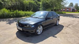 Black BMW 330 2003 in Ogre, with an engine capacity of 3.00 L and mileage of 384 thousand km for 4000 €, photo 3 on AUTOMOTO.COM.LV