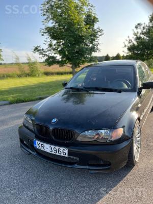 Черный БМВ 330 2003 в Тукумс, объемом двигателя 3.00 л и пробегом 0 тыс. км за 2000 €, фото  на AUTOMOTO.COM.LV