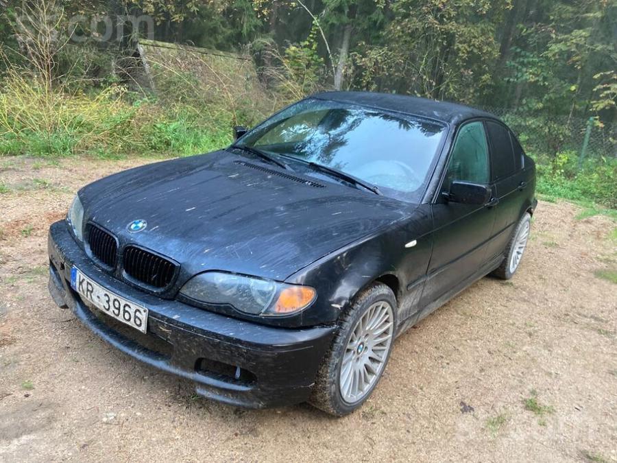 Melns BMW 330 2003 Cēsis, ar dzinēja tilpumu 3.00 L un nobraukumu 356 tūkst. km par 2000 €, foto 1 vietnē AUTOMOTO.COM.LV