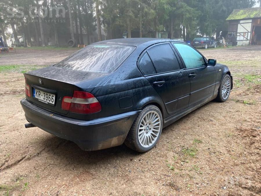 Melns BMW 330 2003 Cēsis, ar dzinēja tilpumu 3.00 L un nobraukumu 356 tūkst. km par 2000 €, foto 5 vietnē AUTOMOTO.COM.LV