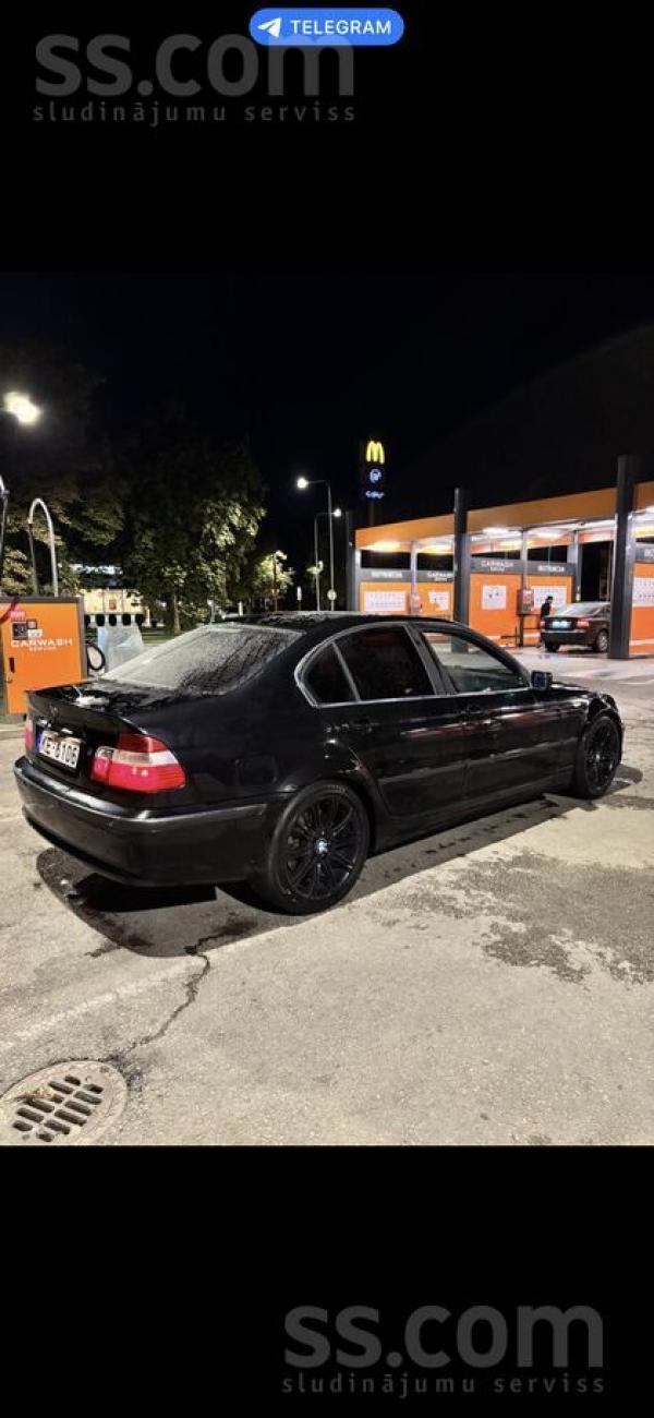 Melns BMW 330 2004 Rīga, ar dzinēja tilpumu 3.00 L un nobraukumu 344 tūkst. km par 2900 €, foto 2 vietnē AUTOMOTO.COM.LV