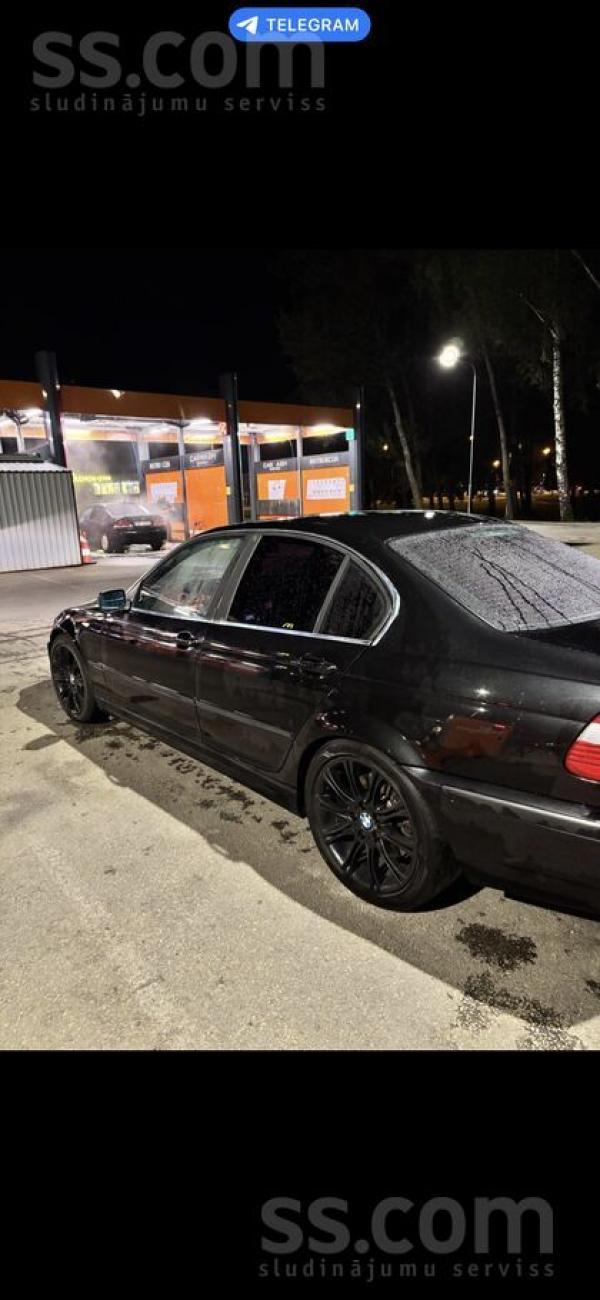Melns BMW 330 2004 Rīga, ar dzinēja tilpumu 3.00 L un nobraukumu 344 tūkst. km par 2900 €, foto 3 vietnē AUTOMOTO.COM.LV