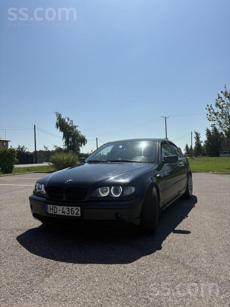 Melns BMW 330 2004 Bauska, ar dzinēja tilpumu 3.00 L un nobraukumu 325 tūkst. km par 3200 €, foto 3 vietnē AUTOMOTO.COM.LV