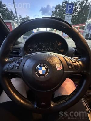 Black BMW 330 2004 in Riga, with an engine capacity of 3.00 L and mileage of 336 thousand km for 3000 €, photo 6 on AUTOMOTO.COM.LV