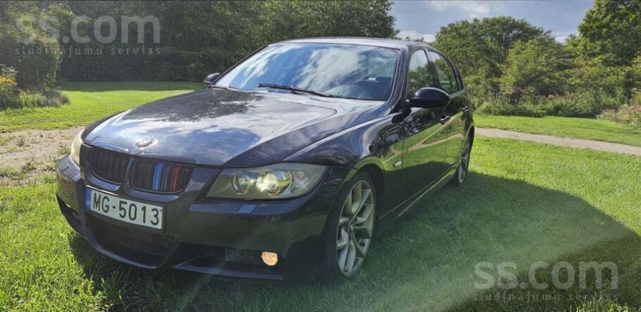 Black BMW 330 2006 in Gulbene, with an engine capacity of 3.00 L and mileage of 411 thousand km for 5200 €, photo 4 on AUTOMOTO.COM.LV